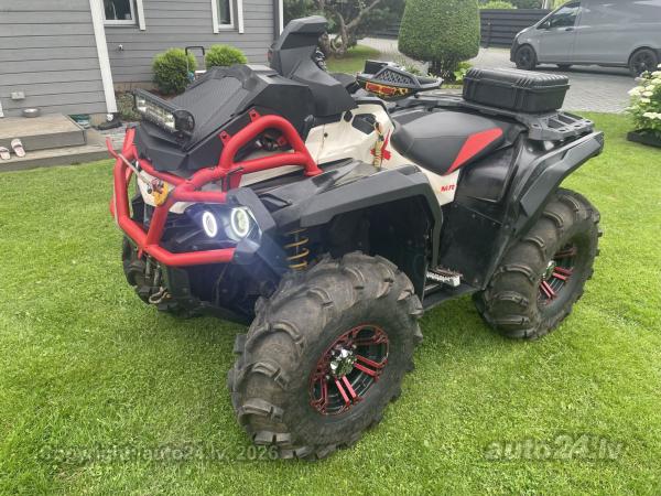 Black Can-Am Outlander 2015 in Tallinn, with an engine capacity of 0.65 L and mileage of 10 thousand km for 5900 €, photo 2 on AUTOMOTO.COM.LV