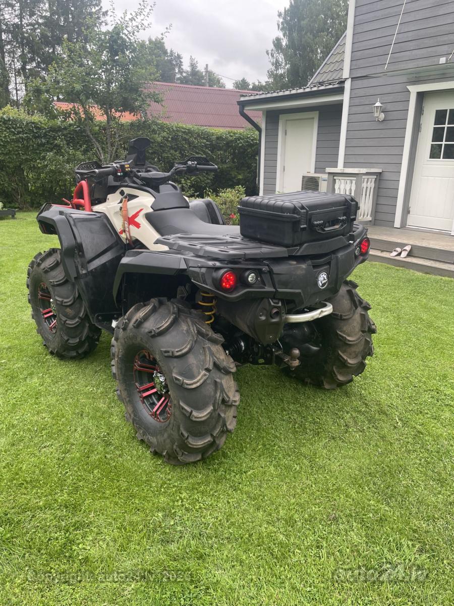 Черный Can-Am Outlander 2015 в Таллин, объемом двигателя 0.65 л и пробегом 10 тыс. км за 5900 €, фото 4 на AUTOMOTO.COM.LV