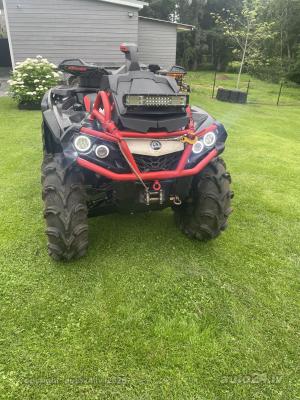Черный Can-Am Outlander 2015 в Таллин, объемом двигателя 0.65 л и пробегом 10 тыс. км за 5900 €, фото 6 на AUTOMOTO.COM.LV