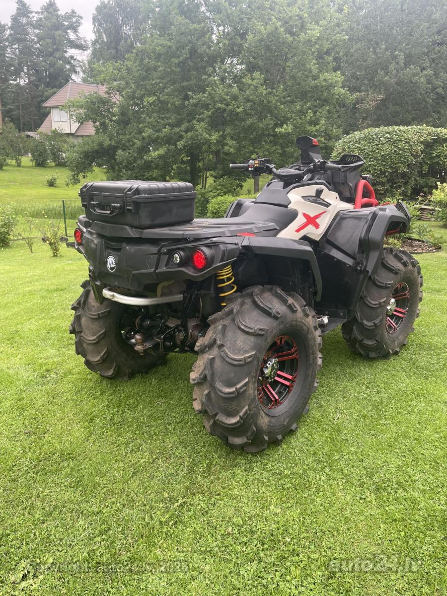 Черный Can-Am Outlander 2015 в Таллин, объемом двигателя 0.65 л и пробегом 10 тыс. км за 5900 €, фото 11 на AUTOMOTO.COM.LV