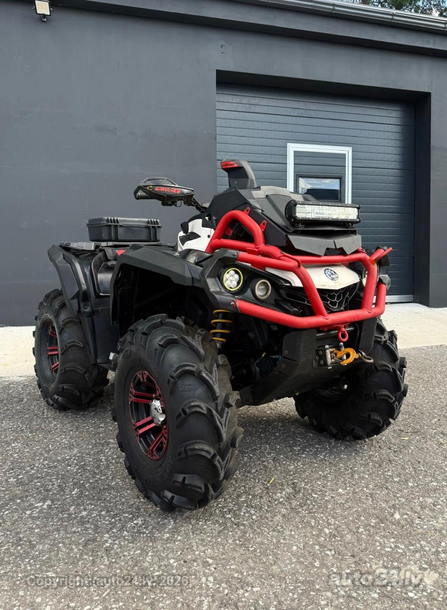 Черный Can-Am Outlander 2015 в Таллин, объемом двигателя 0.65 л и пробегом 0 тыс. км за 6550 €, фото 1 на AUTOMOTO.COM.LV
