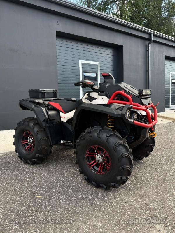 Black Can-Am Outlander 2015 in Tallinn, with an engine capacity of 0.65 L and mileage of 0 thousand km for 6550 €, photo 2 on AUTOMOTO.COM.LV
