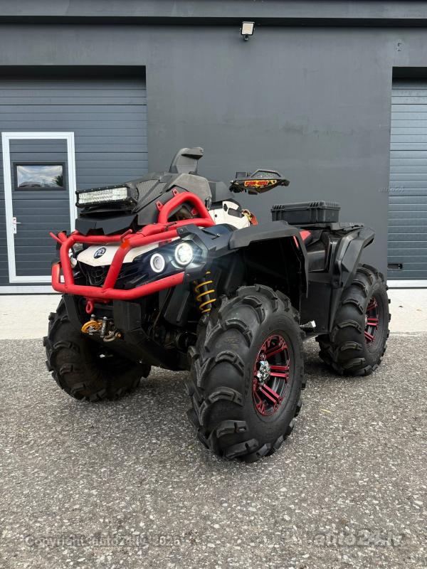 Black Can-Am Outlander 2015 in Tallinn, with an engine capacity of 0.65 L and mileage of 0 thousand km for 6550 €, photo 3 on AUTOMOTO.COM.LV