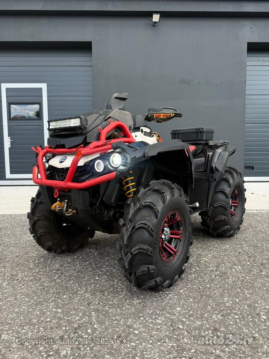 Черный Can-Am Outlander 2015 в Таллин, объемом двигателя 0.65 л и пробегом 0 тыс. км за 6550 €, фото 4 на AUTOMOTO.COM.LV