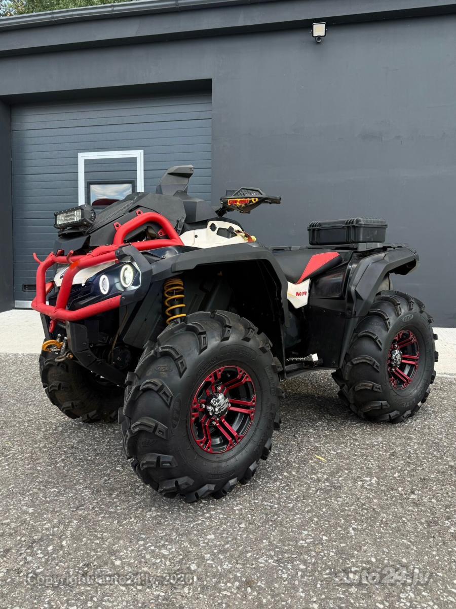Черный Can-Am Outlander 2015 в Таллин, объемом двигателя 0.65 л и пробегом 0 тыс. км за 6550 €, фото 5 на AUTOMOTO.COM.LV