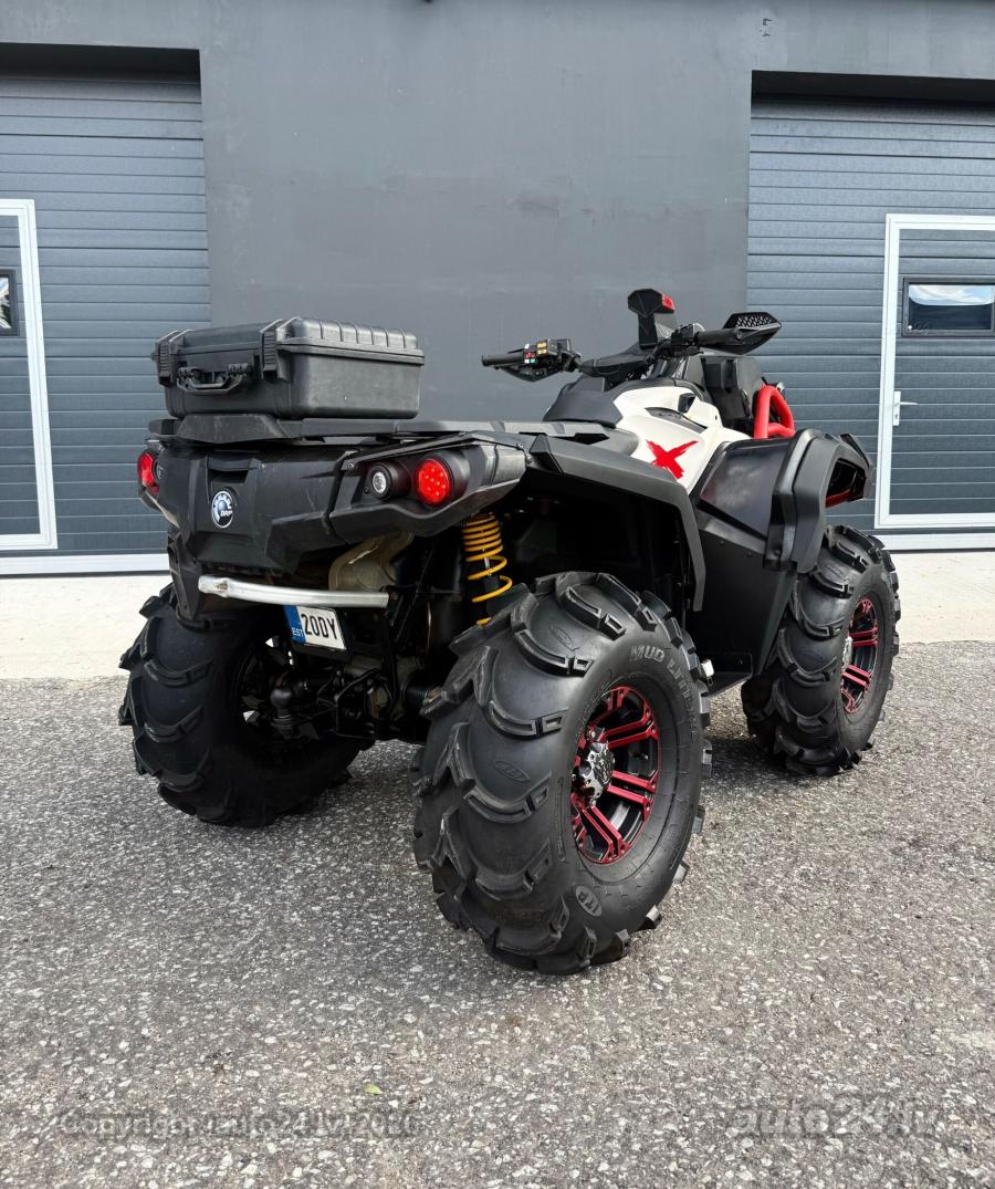 Черный Can-Am Outlander 2015 в Таллин, объемом двигателя 0.65 л и пробегом 0 тыс. км за 6550 €, фото 8 на AUTOMOTO.COM.LV