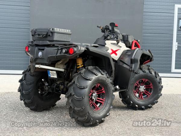 Black Can-Am Outlander 2015 in Tallinn, with an engine capacity of 0.65 L and mileage of 0 thousand km for 6550 €, photo 8 on AUTOMOTO.COM.LV