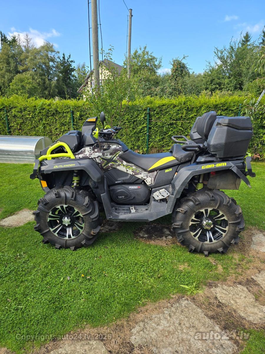 Черный Can-Am Outlander 2016 в Таллин, объемом двигателя 0.98 л и пробегом 3 тыс. км за 8990 €, фото 4 на AUTOMOTO.COM.LV