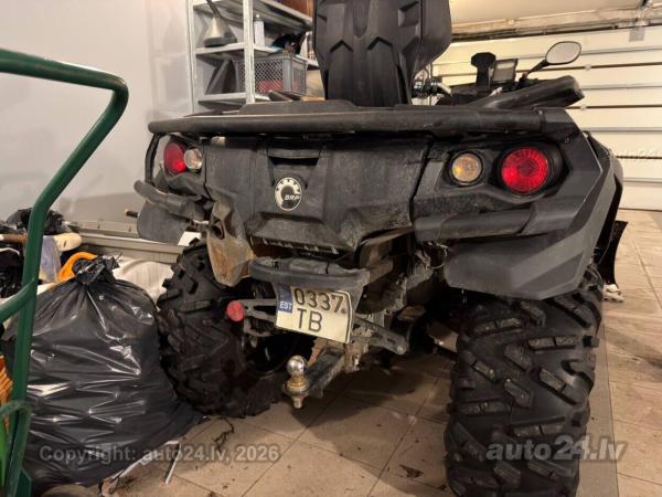 Black Can-Am Outlander 2018 in Tallinn, with an engine capacity of 0.98 L and mileage of 2 thousand km for 12000 €, photo 8 on AUTOMOTO.COM.LV