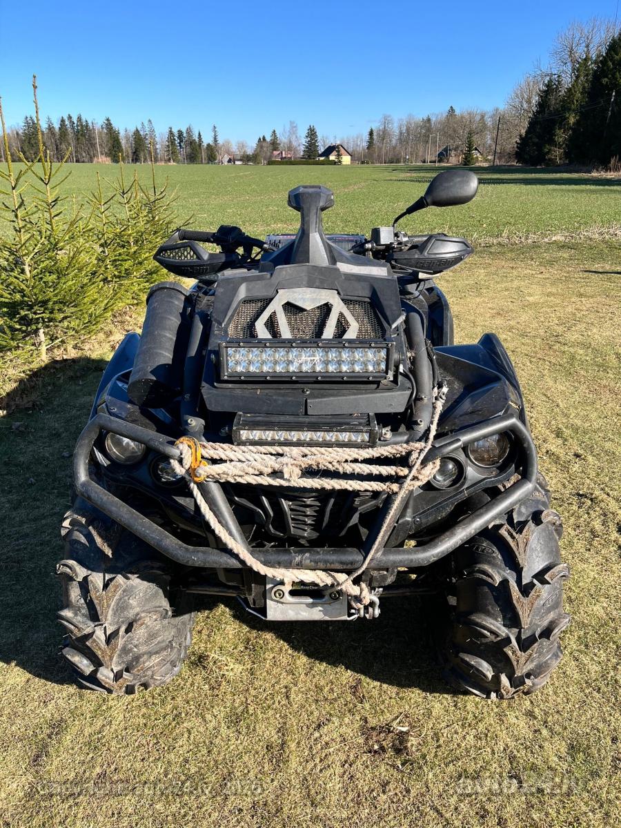 Black Can-Am Outlander 2018 in Rapla, with an engine capacity of 1.00 L and mileage of 1 thousand km for 9100 €, photo 3 on AUTOMOTO.COM.LV
