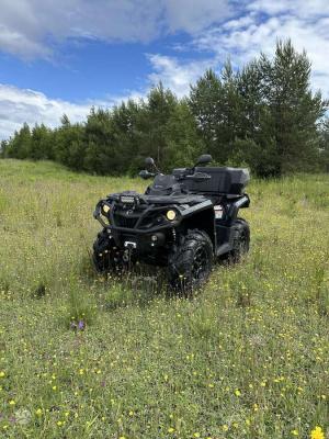 Black Can-Am Outlander 2018 in Vilnius, with an engine capacity of 1.00 L and mileage of 4 thousand km for 10500 €, photo 3 on AUTOMOTO.COM.LV
