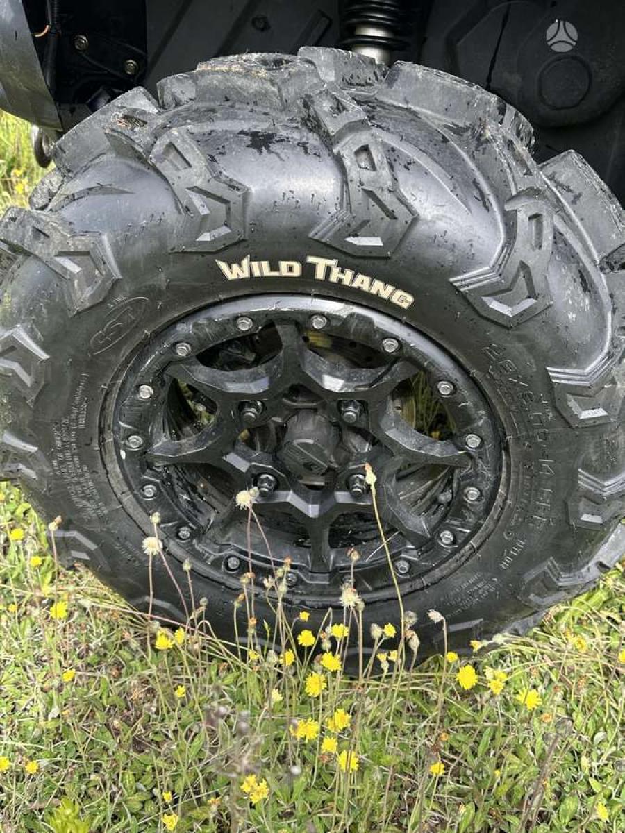 Black Can-Am Outlander 2018 in Vilnius, with an engine capacity of 1.00 L and mileage of 4 thousand km for 10500 €, photo 7 on AUTOMOTO.COM.LV