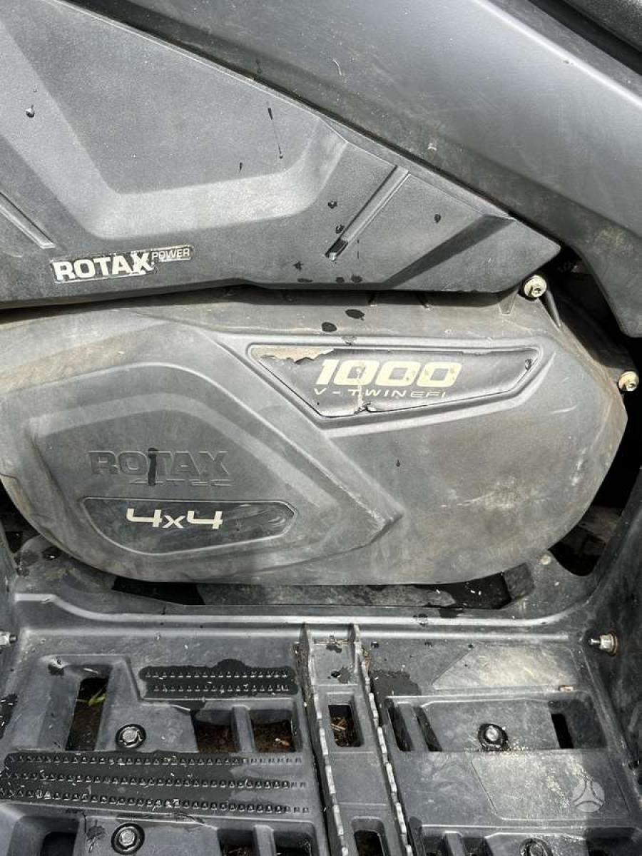 Black Can-Am Outlander 2018 in Vilnius, with an engine capacity of 1.00 L and mileage of 4 thousand km for 10500 €, photo 8 on AUTOMOTO.COM.LV