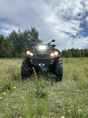 Black Can-Am Outlander 2018 in Vilnius, with an engine capacity of 1.00 L and mileage of 4 thousand km for 10500 €, photo 13 on AUTOMOTO.COM.LV