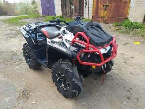 Черный Can-Am Outlander 2018 в Вильнюс, объемом двигателя 0.65 л и пробегом 0 тыс. км за 7000 €, фото  на AUTOMOTO.COM.LV