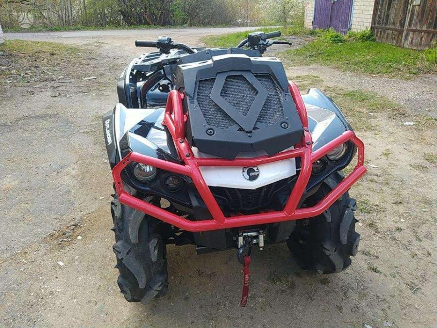 Черный Can-Am Outlander 2018 в Вильнюс, объемом двигателя 0.65 л и пробегом 0 тыс. км за 7000 €, фото 3 на AUTOMOTO.COM.LV