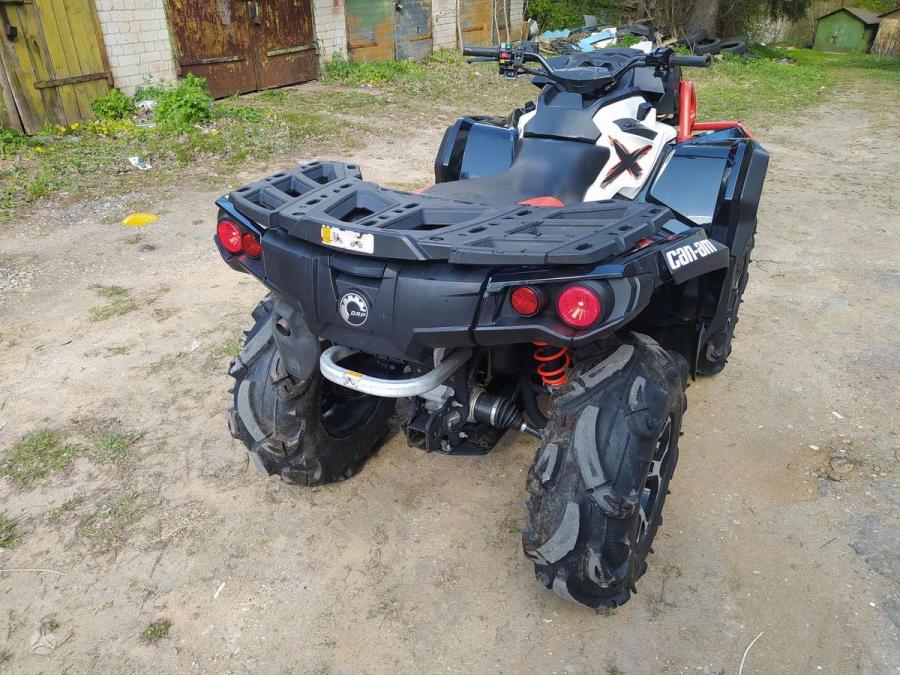 Черный Can-Am Outlander 2018 в Вильнюс, объемом двигателя 0.65 л и пробегом 0 тыс. км за 7000 €, фото 8 на AUTOMOTO.COM.LV