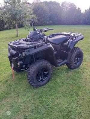 Black Can-Am Outlander 2018 in Kaunas, with an engine capacity of 1.00 L and mileage of 4 thousand km for 6900 €, photo  on AUTOMOTO.COM.LV