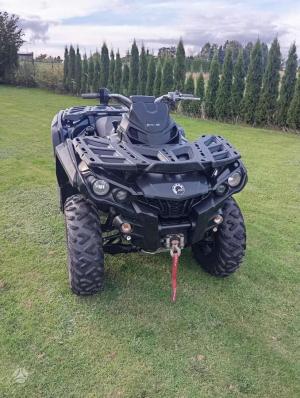 Black Can-Am Outlander 2018 in Kaunas, with an engine capacity of 1.00 L and mileage of 4 thousand km for 6900 €, photo 5 on AUTOMOTO.COM.LV