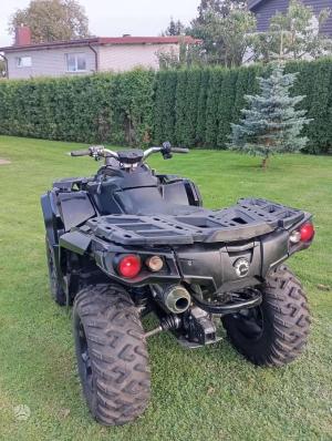 Black Can-Am Outlander 2018 in Kaunas, with an engine capacity of 1.00 L and mileage of 4 thousand km for 6900 €, photo 6 on AUTOMOTO.COM.LV