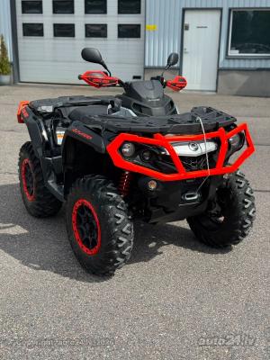 Melns Can-Am Outlander 2020 Tallina, ar dzinēja tilpumu 1.00 L un nobraukumu 0 tūkst. km par 12200 €, foto  vietnē AUTOMOTO.COM.LV
