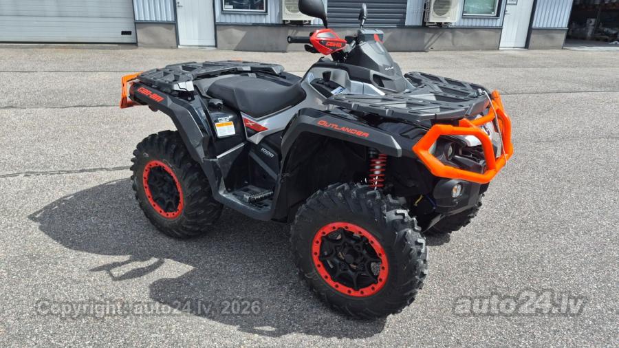 Melns Can-Am Outlander 2020 Tallina, ar dzinēja tilpumu 1.00 L un nobraukumu 0 tūkst. km par 12200 €, foto 4 vietnē AUTOMOTO.COM.LV