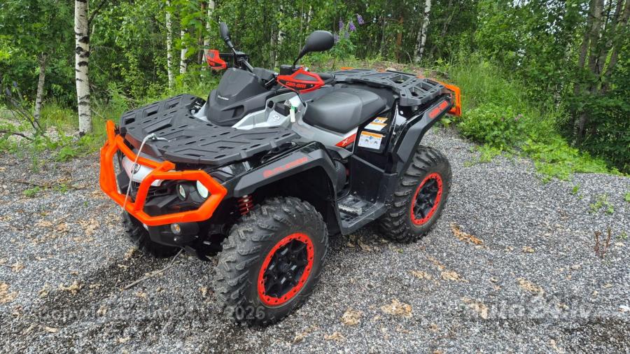 Melns Can-Am Outlander 2020 Tallina, ar dzinēja tilpumu 1.00 L un nobraukumu 0 tūkst. km par 12200 €, foto 6 vietnē AUTOMOTO.COM.LV