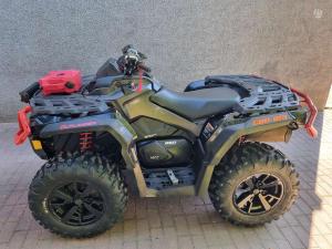Black Can-Am Outlander 2020 in Siauliai, with an engine capacity of 0.85 L and mileage of 5 thousand km for 8500 €, photo 4 on AUTOMOTO.COM.LV