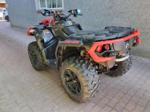 Black Can-Am Outlander 2020 in Siauliai, with an engine capacity of 0.85 L and mileage of 5 thousand km for 8500 €, photo 8 on AUTOMOTO.COM.LV