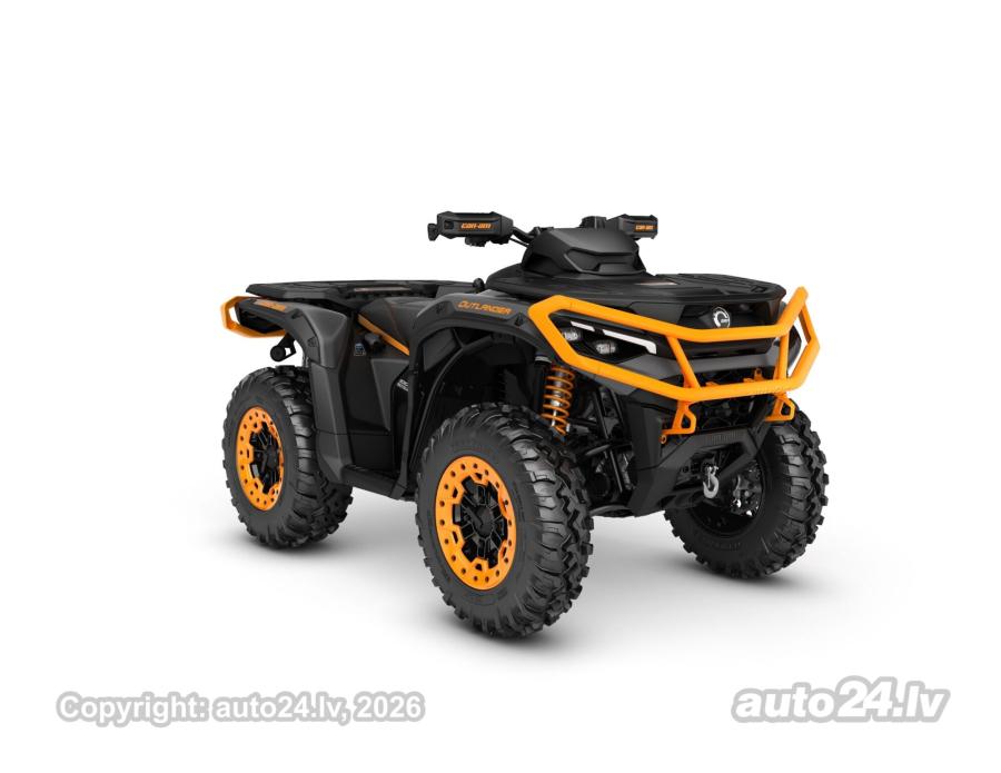 Melns Can-Am Outlander 2026 Tallina, ar dzinēja tilpumu 1.00 L un nobraukumu 0 tūkst. km par 20290 €, foto 1 vietnē AUTOMOTO.COM.LV