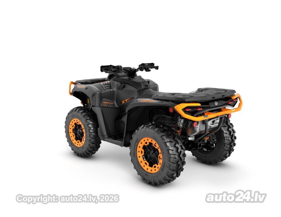 Melns Can-Am Outlander 2026 Tallina, ar dzinēja tilpumu 1.00 L un nobraukumu 0 tūkst. km par 20290 €, foto 3 vietnē AUTOMOTO.COM.LV