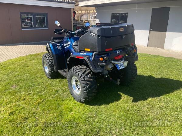 Blue Can-Am Outlander 2013 in Valga, with an engine capacity of 0.00 L and mileage of 7 thousand km for 7500 €, photo 3 on AUTOMOTO.COM.LV