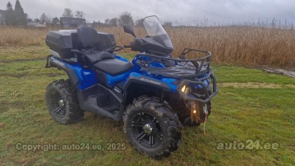 Blue Can-Am Outlander 2022 in Tallinn, with an engine capacity of 0.65 L and mileage of 2 thousand km for 10700 €, photo 2 on AUTOMOTO.COM.LV