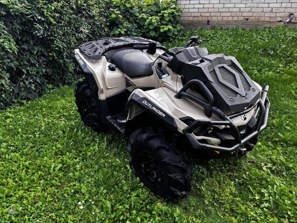 Brown Can-Am Outlander 2022 in Zarasai, with an engine capacity of 0.65 L and mileage of 2 thousand km for 7850 €, photo 3 on AUTOMOTO.COM.LV