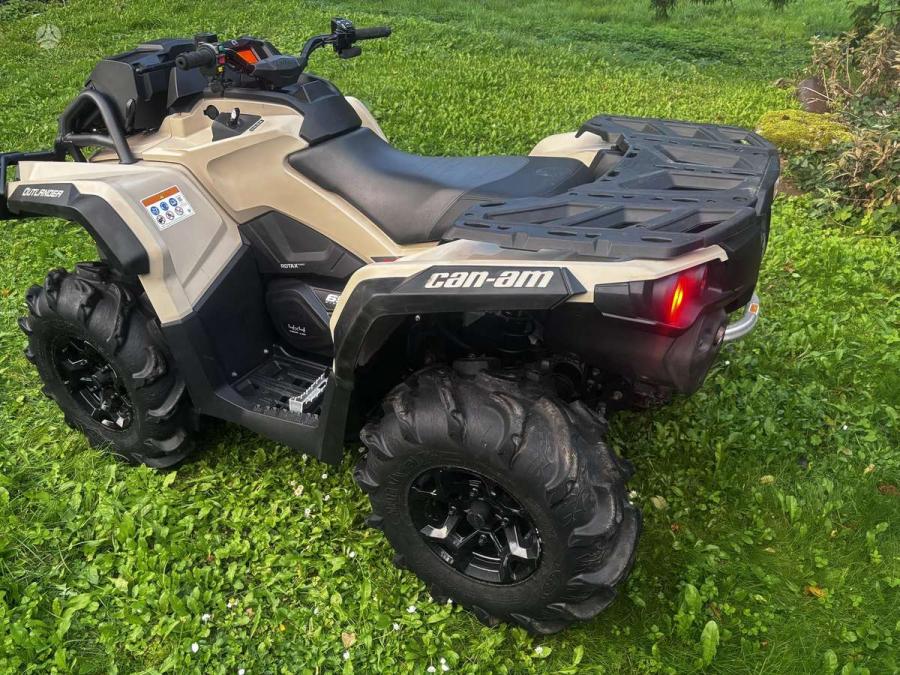 Коричневый Can-Am Outlander 2022 в Зарасай, объемом двигателя 0.65 л и пробегом 2 тыс. км за 7850 €, фото 5 на AUTOMOTO.COM.LV