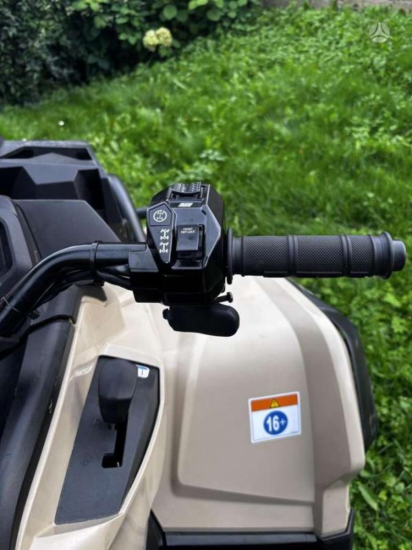 Brown Can-Am Outlander 2022 in Zarasai, with an engine capacity of 0.65 L and mileage of 2 thousand km for 7850 €, photo 10 on AUTOMOTO.COM.LV