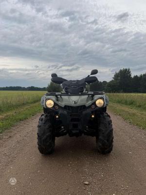 Зеленый Can-Am Outlander 2015 в Шакяй, объемом двигателя 0.45 л и пробегом 7 тыс. км за 5400 €, фото 3 на AUTOMOTO.COM.LV