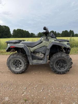 Зеленый Can-Am Outlander 2015 в Шакяй, объемом двигателя 0.45 л и пробегом 7 тыс. км за 5400 €, фото 5 на AUTOMOTO.COM.LV