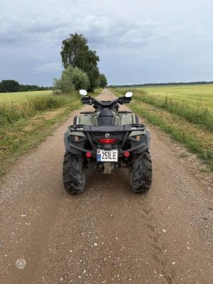 Зеленый Can-Am Outlander 2015 в Шакяй, объемом двигателя 0.45 л и пробегом 7 тыс. км за 5400 €, фото 7 на AUTOMOTO.COM.LV