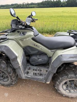 Зеленый Can-Am Outlander 2015 в Шакяй, объемом двигателя 0.45 л и пробегом 7 тыс. км за 5400 €, фото 8 на AUTOMOTO.COM.LV