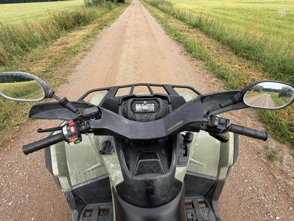 Green Can-Am Outlander 2015 in Sakiai, with an engine capacity of 0.45 L and mileage of 7 thousand km for 5400 €, photo 10 on AUTOMOTO.COM.LV