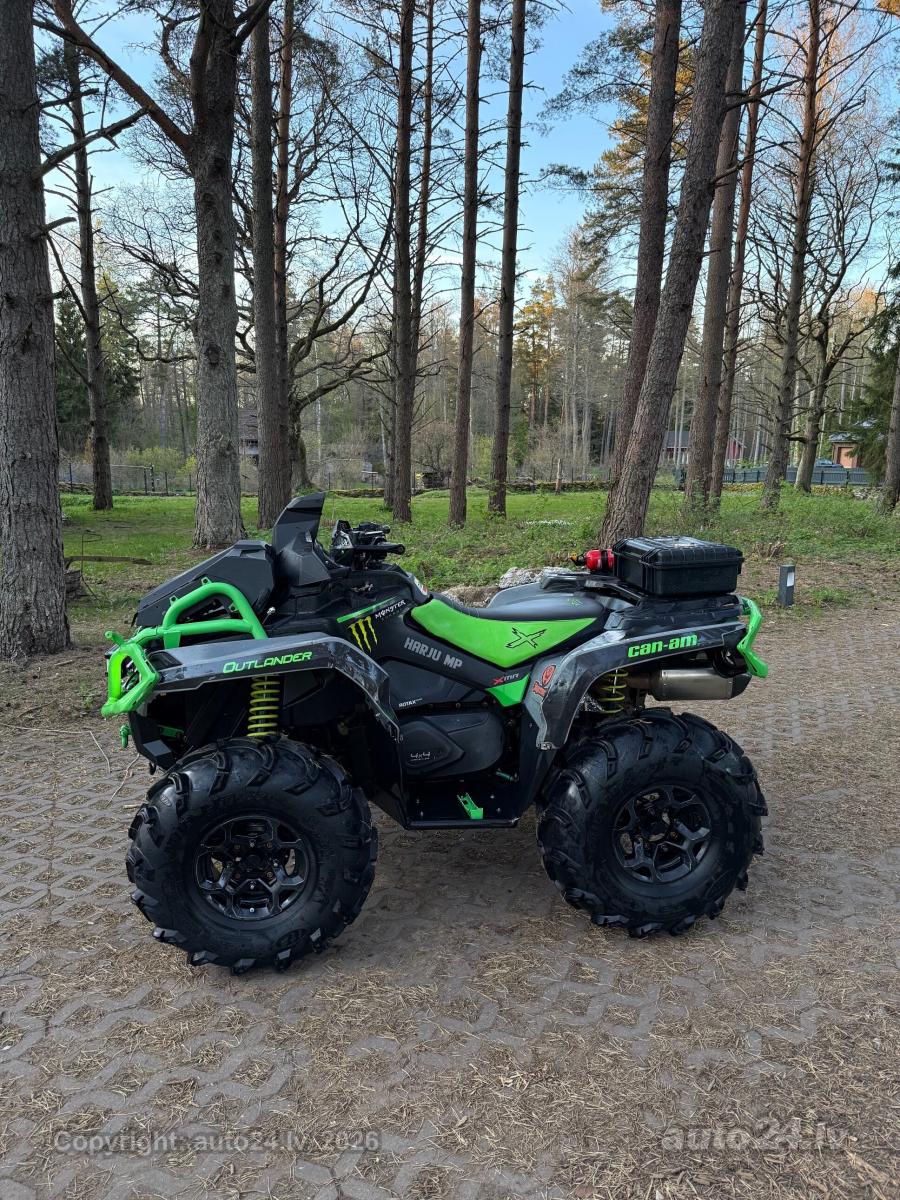 Зеленый Can-Am Outlander 2019 в Таллин, объемом двигателя 0.65 л и пробегом 3 тыс. км за 8080 €, фото 3 на AUTOMOTO.COM.LV