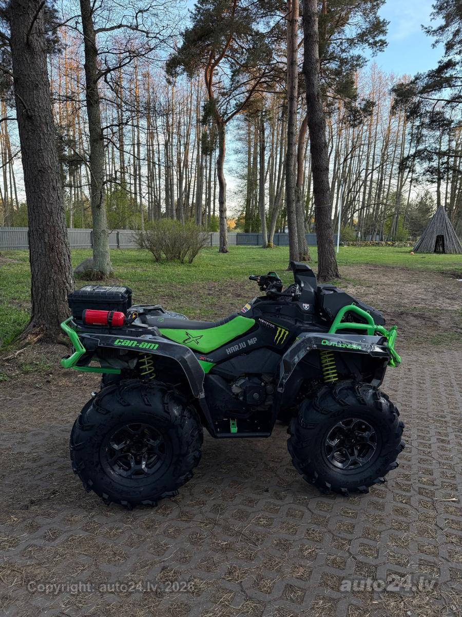 Зеленый Can-Am Outlander 2019 в Таллин, объемом двигателя 0.65 л и пробегом 3 тыс. км за 8080 €, фото 4 на AUTOMOTO.COM.LV