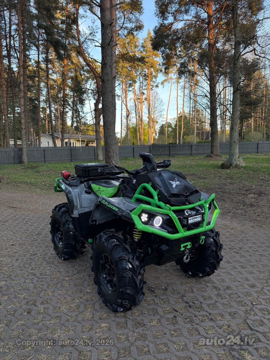 Зеленый Can-Am Outlander 2019 в Таллин, объемом двигателя 0.65 л и пробегом 3 тыс. км за 8080 €, фото 5 на AUTOMOTO.COM.LV