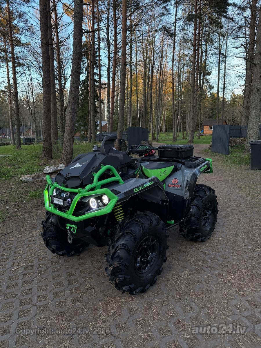 Зеленый Can-Am Outlander 2019 в Таллин, объемом двигателя 0.65 л и пробегом 3 тыс. км за 8080 €, фото 6 на AUTOMOTO.COM.LV