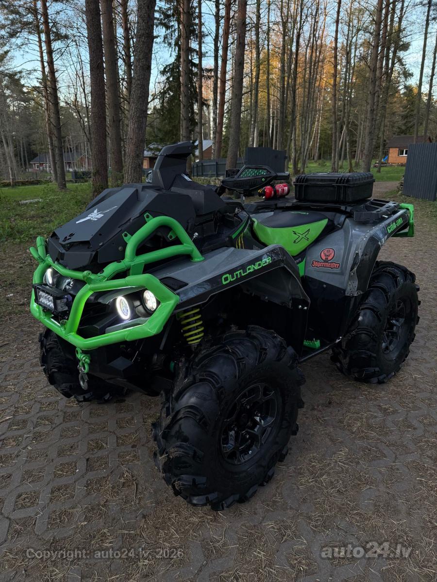 Зеленый Can-Am Outlander 2019 в Таллин, объемом двигателя 0.65 л и пробегом 3 тыс. км за 8080 €, фото 9 на AUTOMOTO.COM.LV