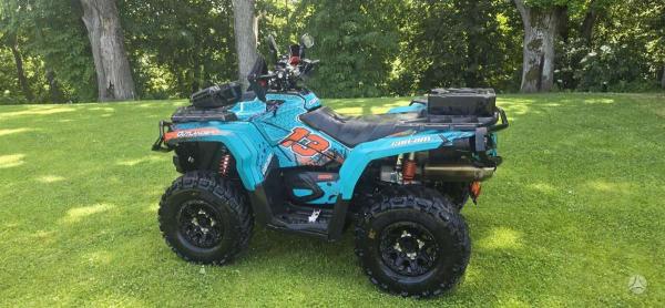 Зеленый Can-Am Outlander 2021 в Каунас, объемом двигателя 1.00 л и пробегом 7 тыс. км за 12000 €, фото 1 на AUTOMOTO.COM.LV