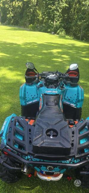 Green Can-Am Outlander 2021 in Kaunas, with an engine capacity of 1.00 L and mileage of 7 thousand km for 12000 €, photo 4 on AUTOMOTO.COM.LV