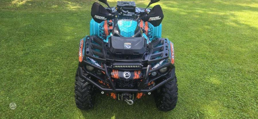 Green Can-Am Outlander 2021 in Kaunas, with an engine capacity of 1.00 L and mileage of 7 thousand km for 12000 €, photo 5 on AUTOMOTO.COM.LV
