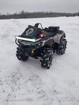 Grey Can-Am Outlander 2016 in Tallinn, with an engine capacity of 0.65 L and mileage of 6 thousand km for 9400 €, photo 6 on AUTOMOTO.COM.LV